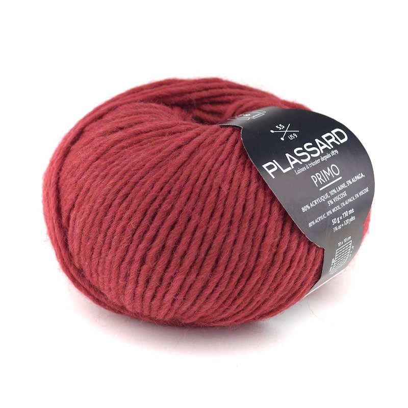 Primo 53 Burnt Red, 50g – I Wool Knit
